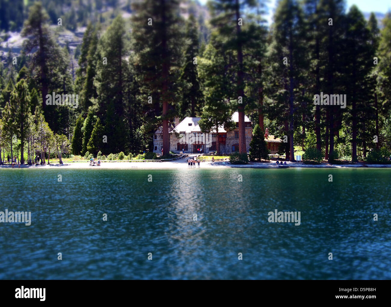 Vikingsholm castle emerald bay state park hi-res stock photography and ...