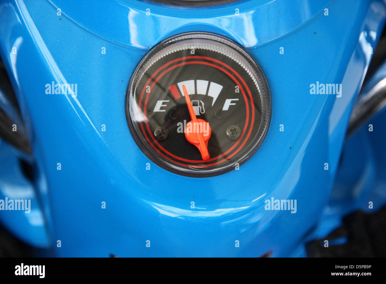 The Speedometer Motorcycle to speed and oil Stock Photo - Alamy