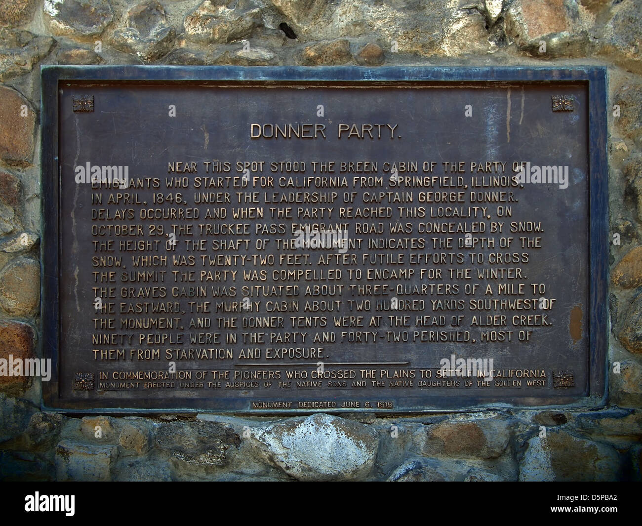 Donner party hi-res stock photography and images - Alamy