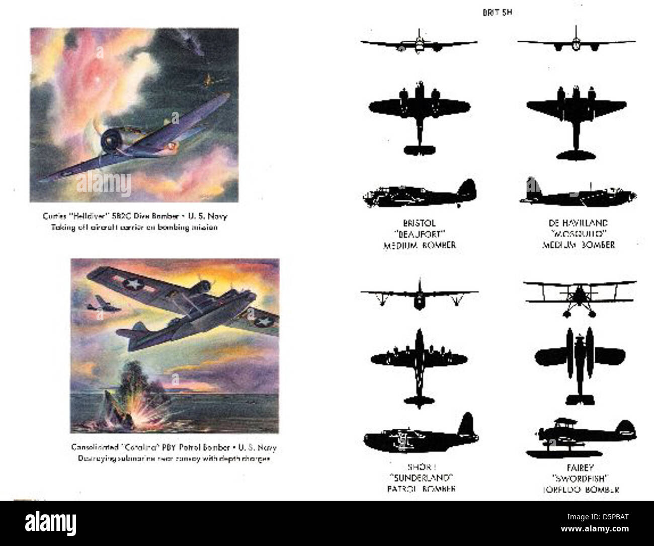 This piece of aviation art features silhouettes of various aircraft ...