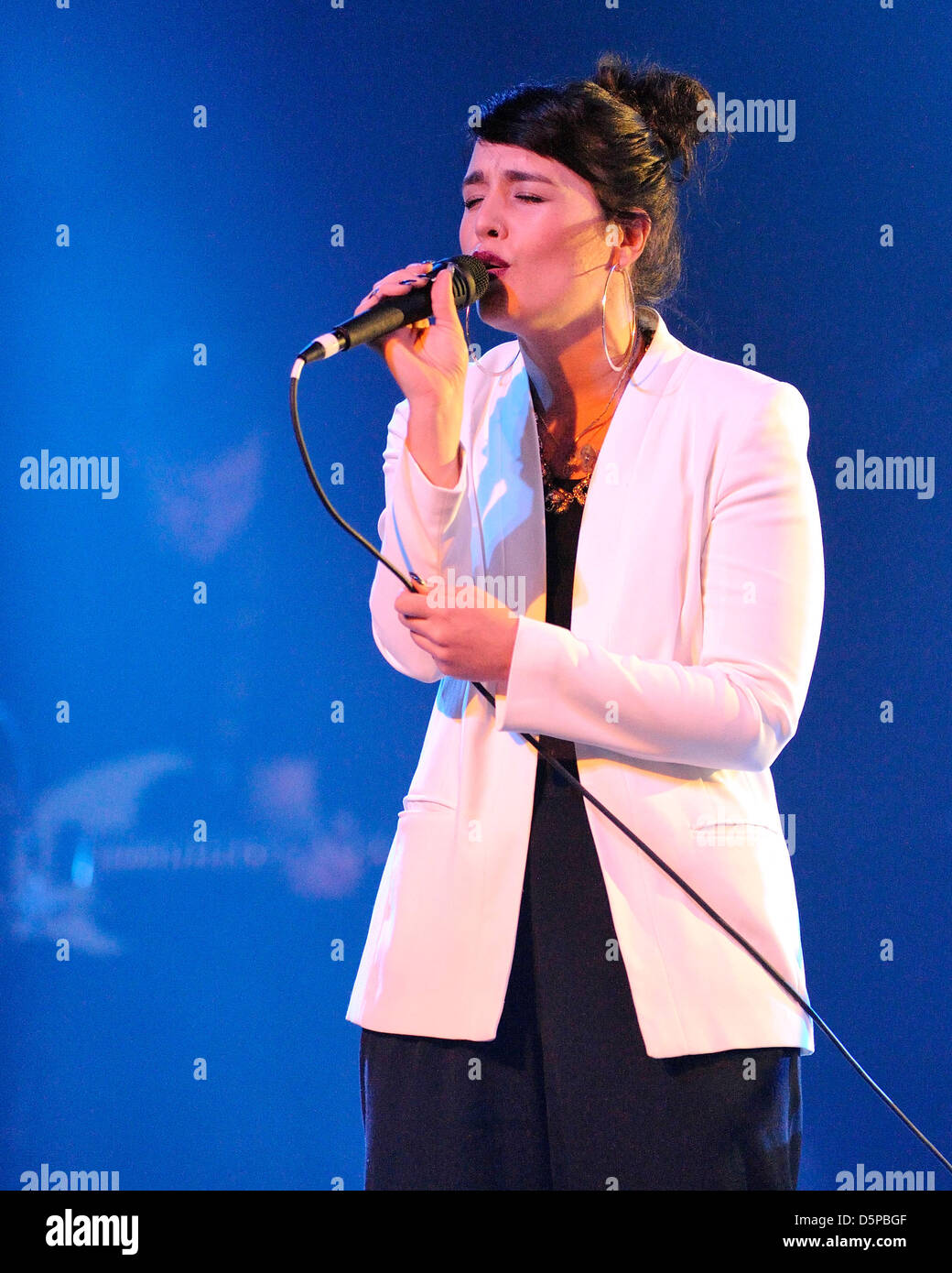Toronto, Canada. 6th April, 2013. Scottish singer Jessie Ware performs ...