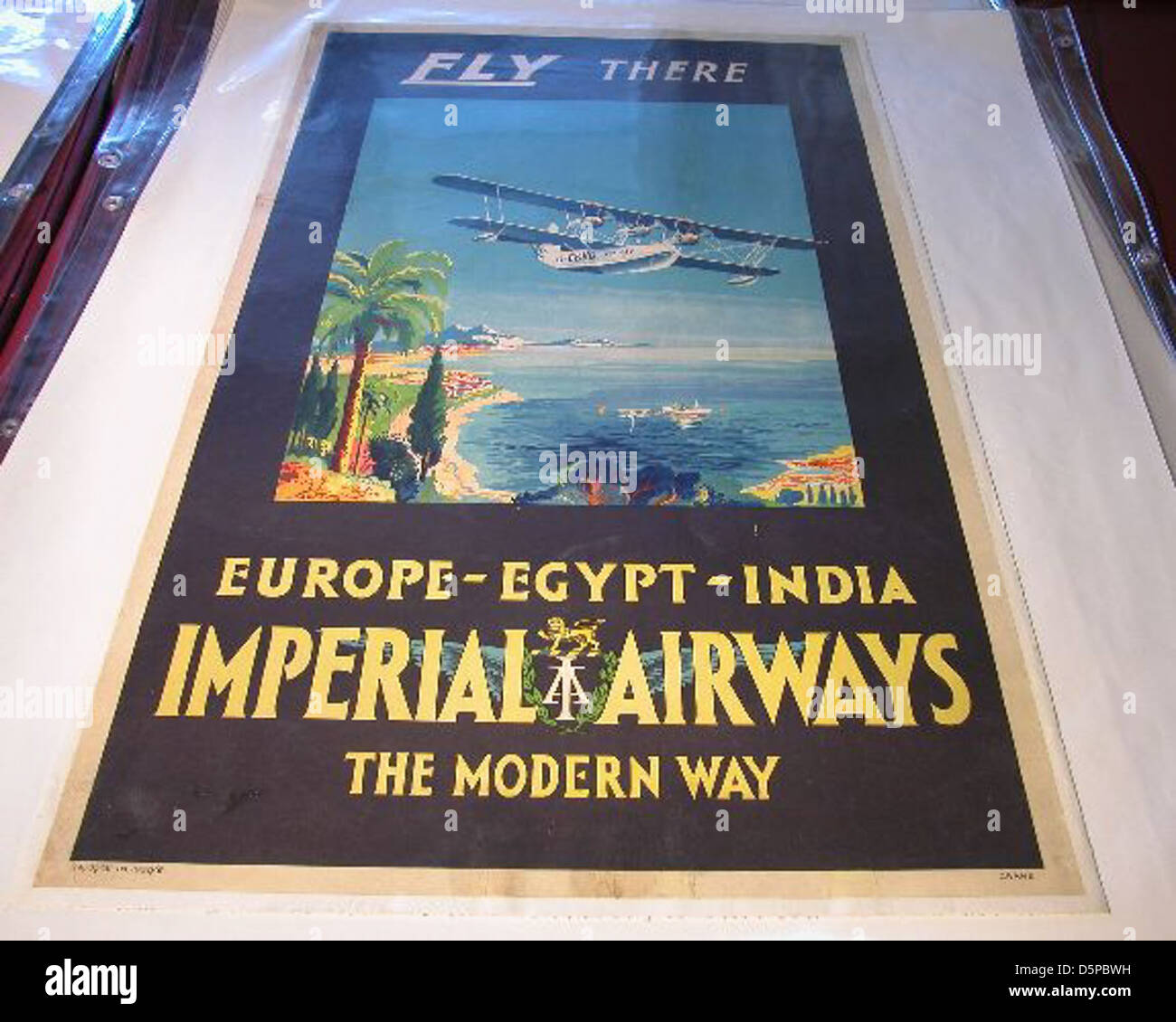 This aviation art exhibit at SDASM showcases a variety of airlines and ...