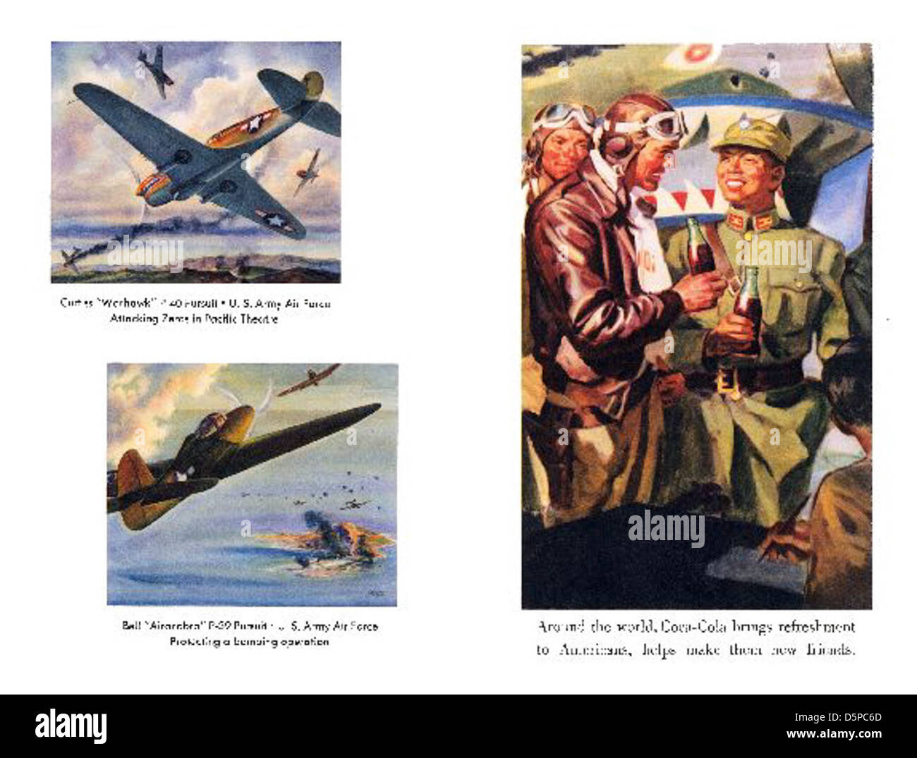The Coca-Cola Friends Airlines Aviation Art collection at the San Diego ...