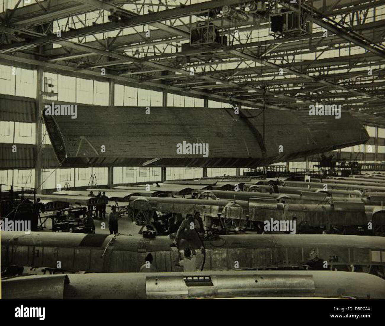 The construction of the administration building at the Consolidated ...