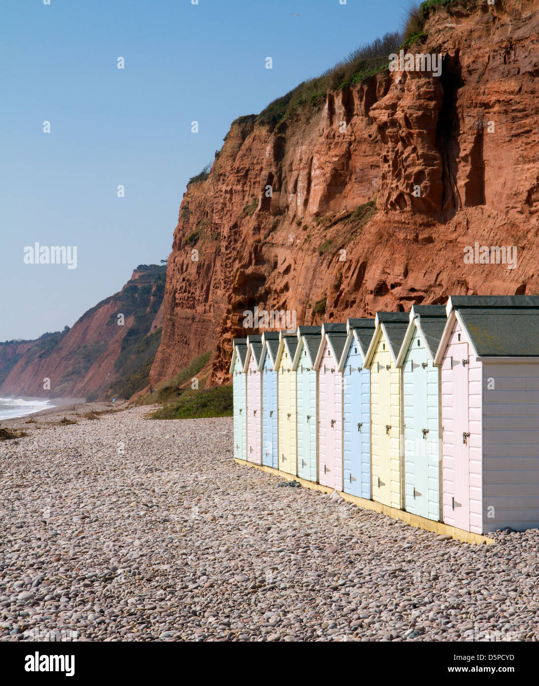 English Beach Huts High Resolution Stock Photography and Images - Alamy