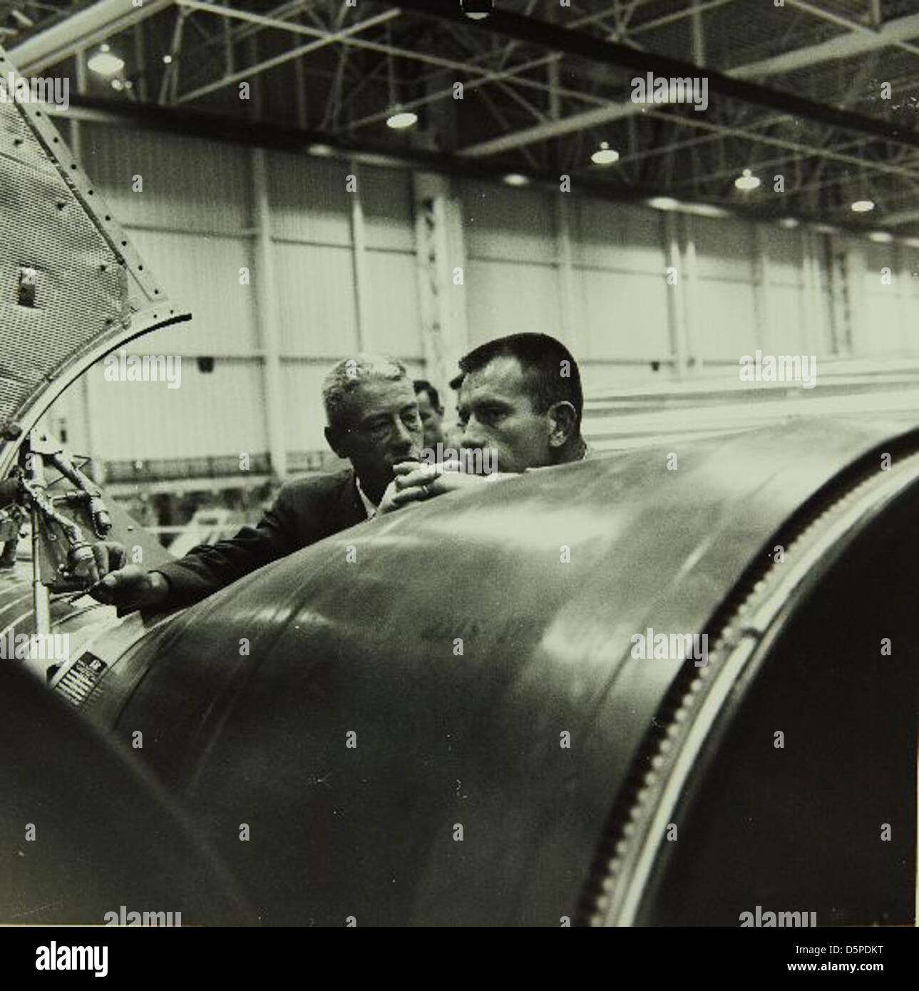 This image focuses on the maintenance operations for the Convair ...