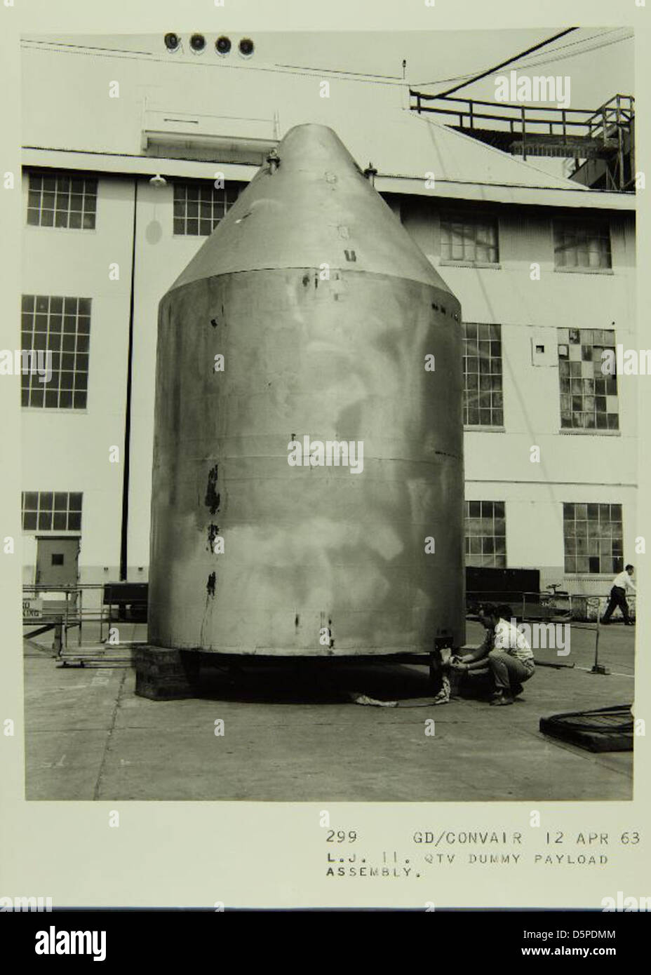 Convair/General Dynamics Atlas Lifting Body Little Joe II Stock Photo ...
