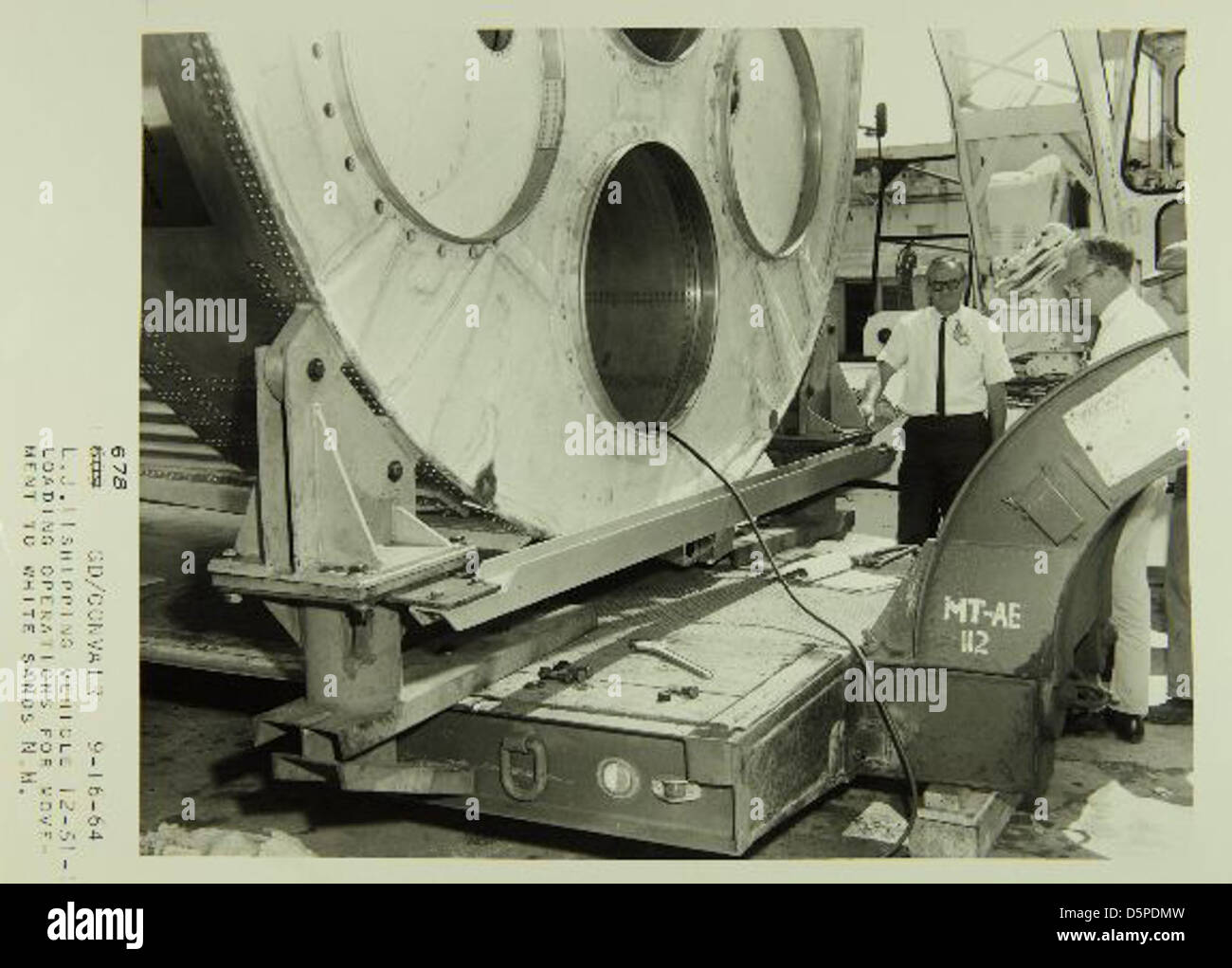 Convair/General Dynamics Atlas Lifting Body Little Joe II Stock Photo ...