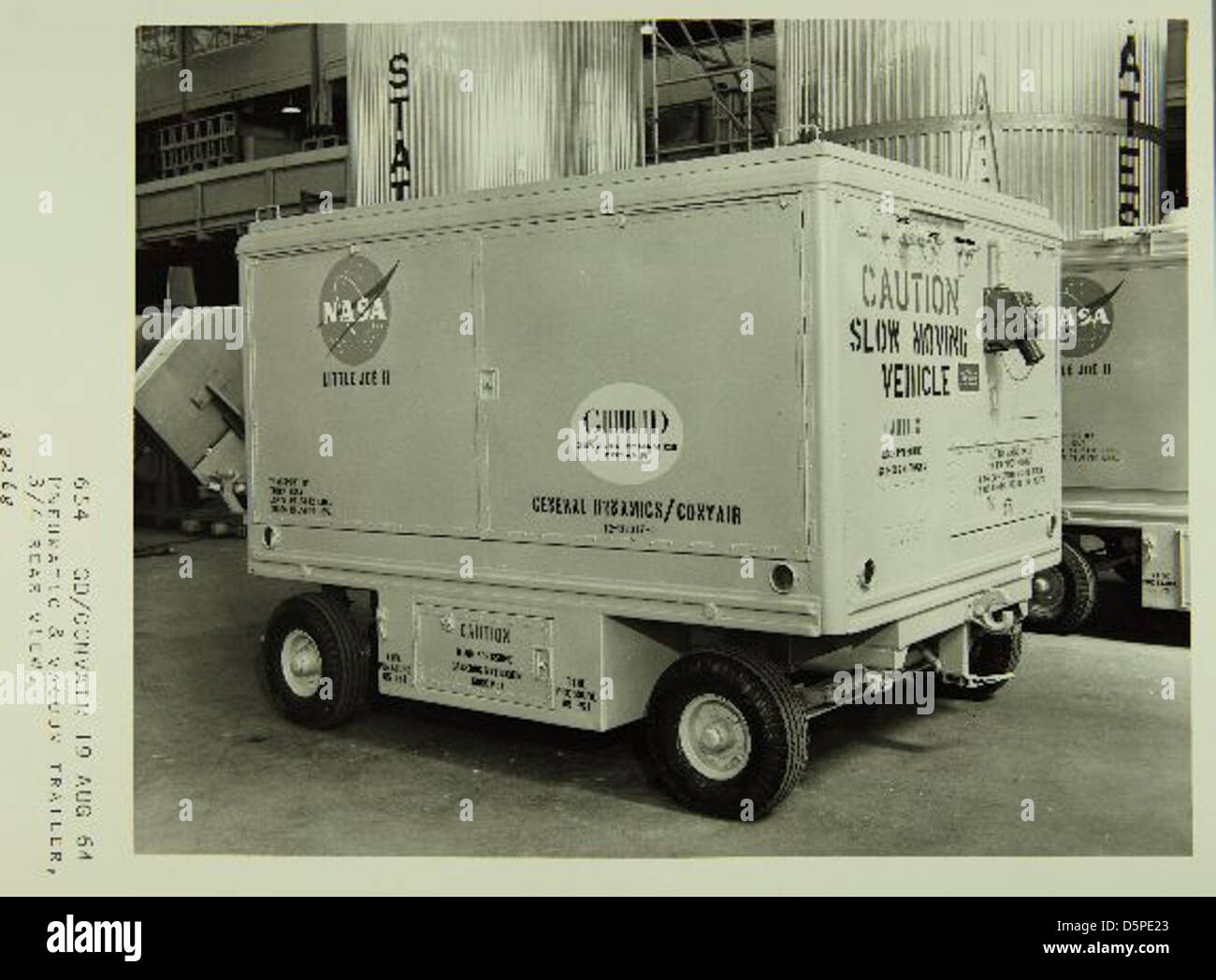 Convair/General Dynamics Atlas Lifting Body Little Joe II Stock Photo ...