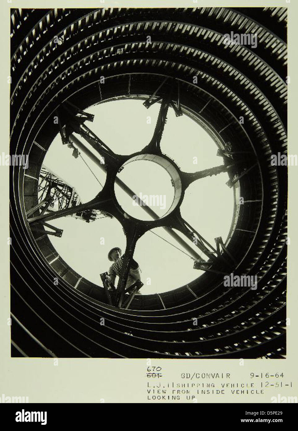 Convair/General Dynamics Atlas Lifting Body Little Joe II Stock Photo ...