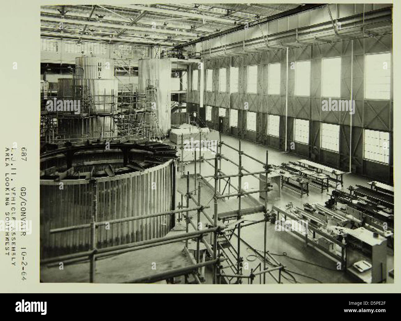 Convair/General Dynamics Atlas Lifting Body Little Joe II Stock Photo ...