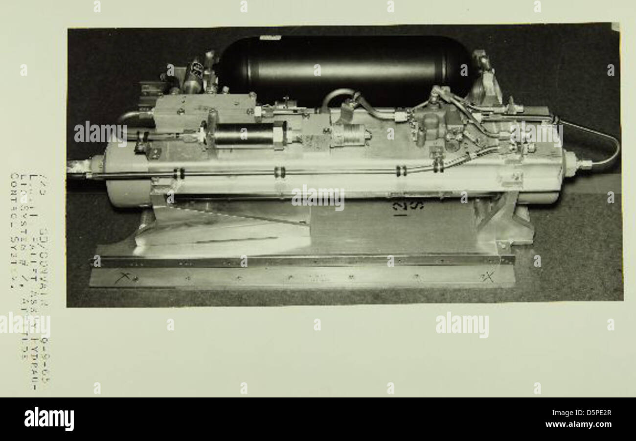 Convair/General Dynamics Atlas Lifting Body Little Joe II Stock Photo ...