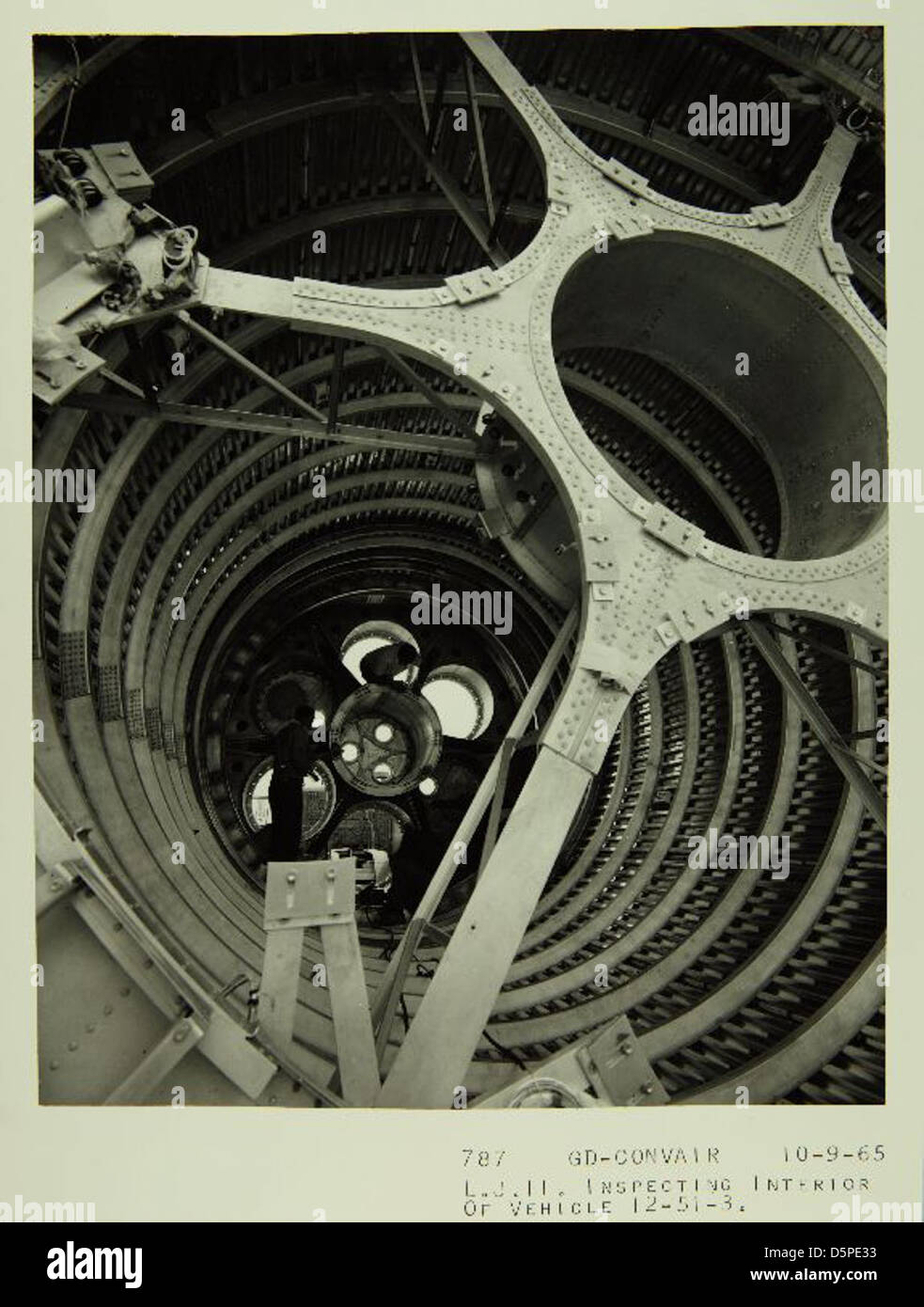 Convair/General Dynamics Atlas Lifting Body Little Joe II Stock Photo ...