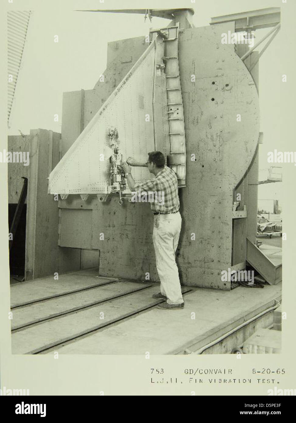 Convair/General Dynamics Atlas Lifting Body Little Joe II Stock Photo ...