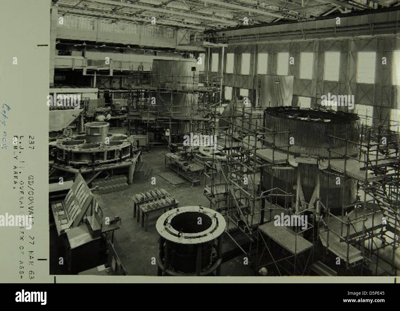 Convair/General Dynamics Atlas Lifting Body Little Joe II Stock Photo ...