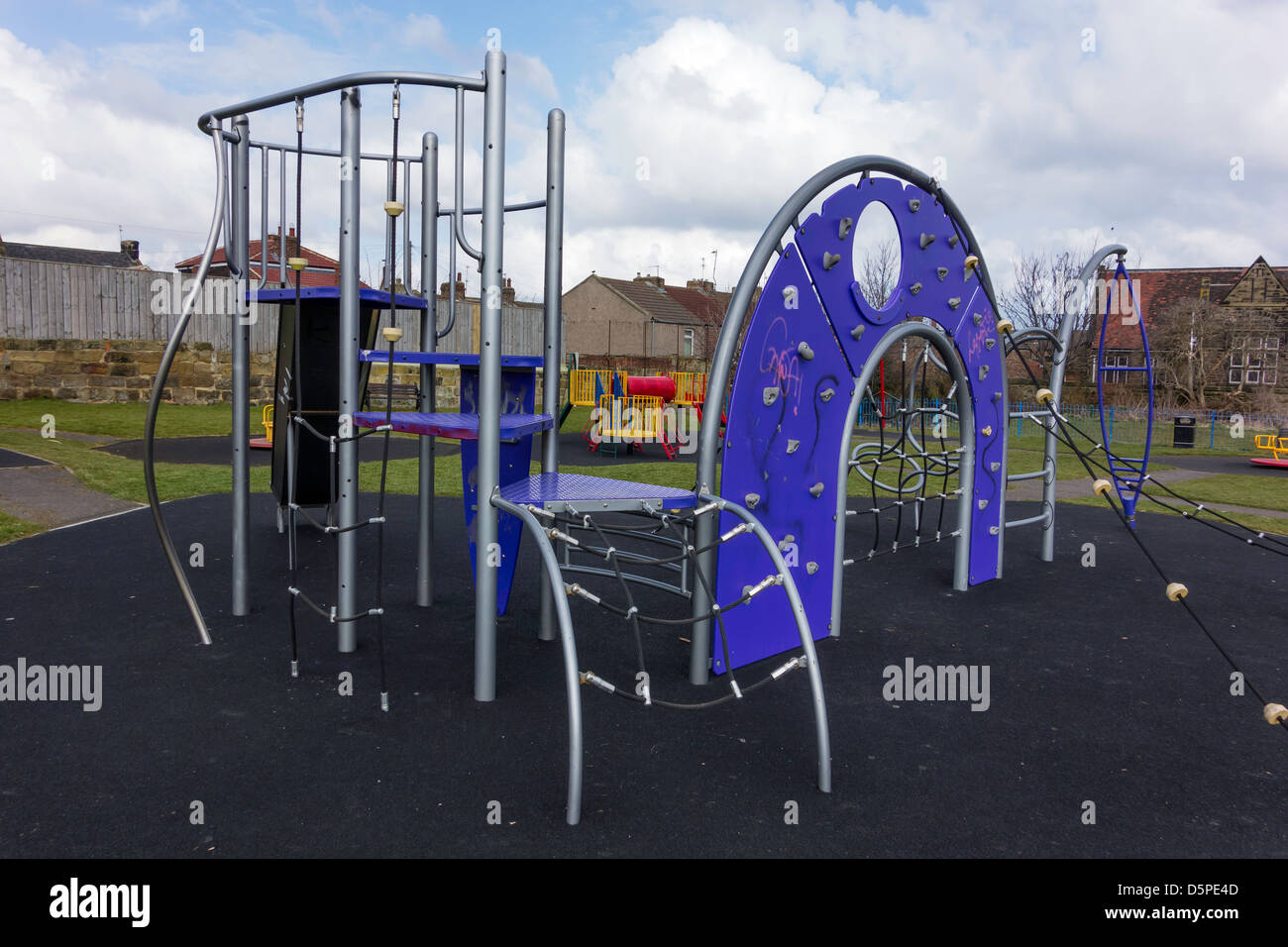 Good play environment a childrens play area in a village recreation ...