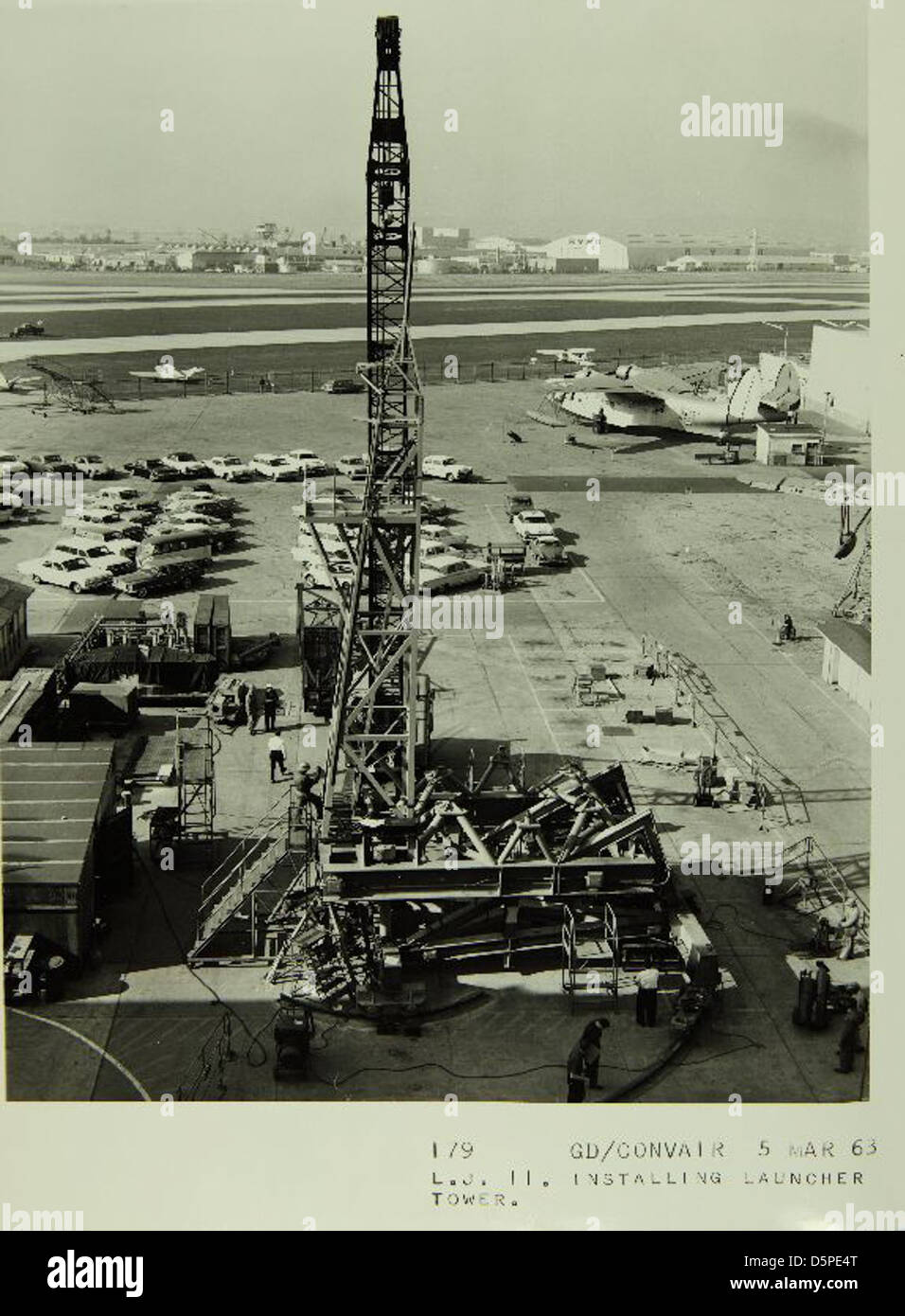 Convair/General Dynamics Atlas Lifting Body Little Joe II Stock Photo ...