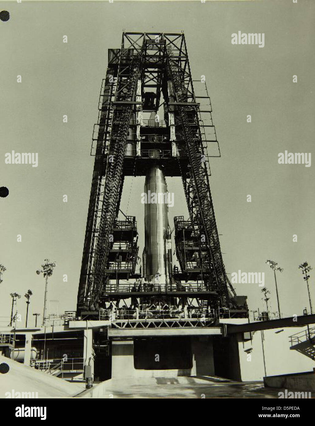 This image features the Convair/General Dynamics Atlas rocket, an ...