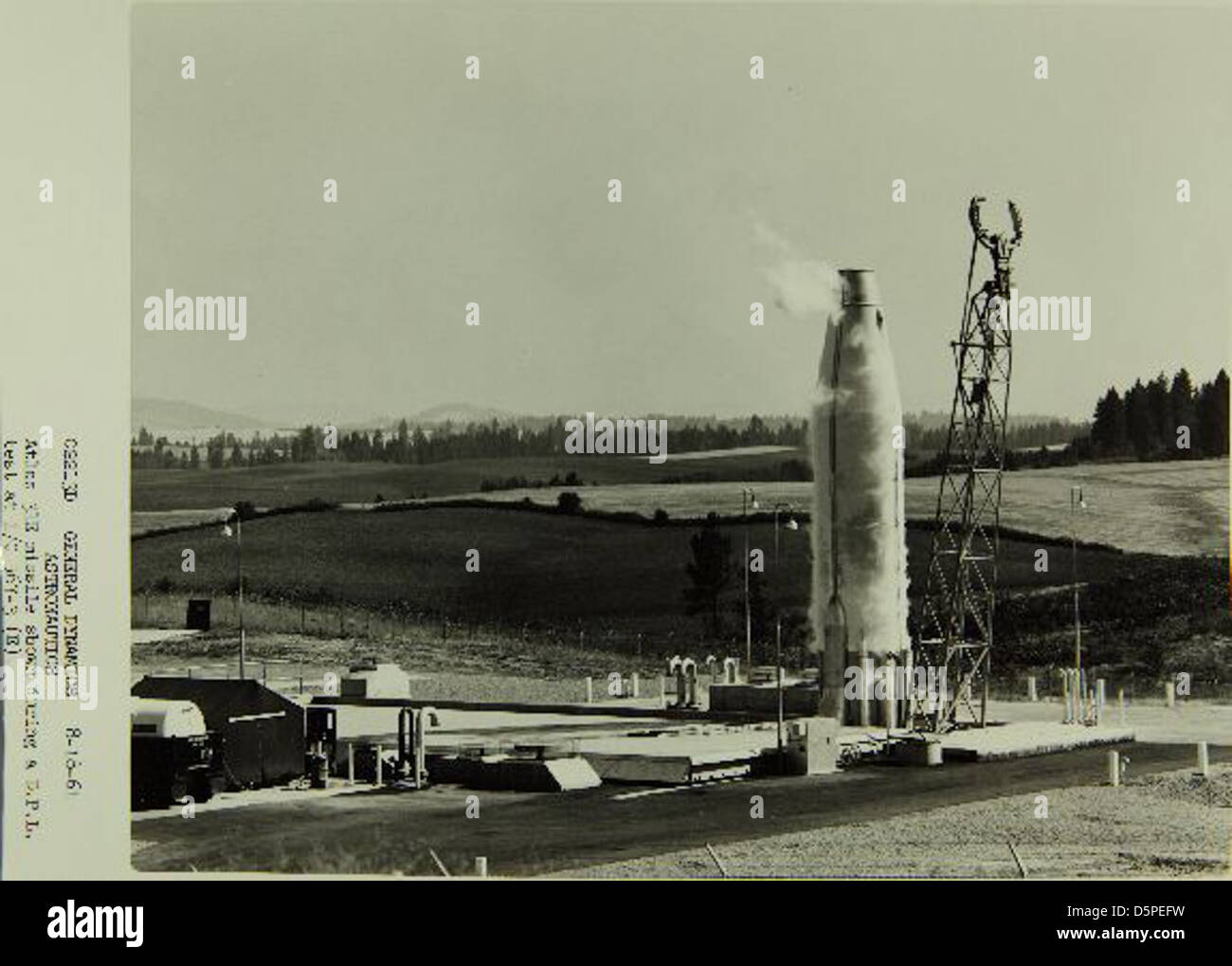 The Convair/General Dynamics Atlas rocket, part of a collection at the ...