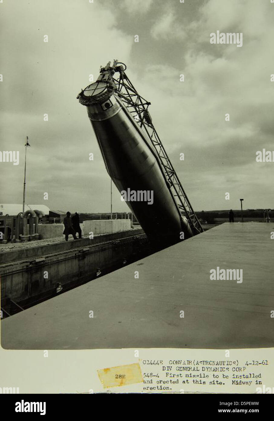 The Convair/General Dynamics Atlas rocket, an integral part of space ...