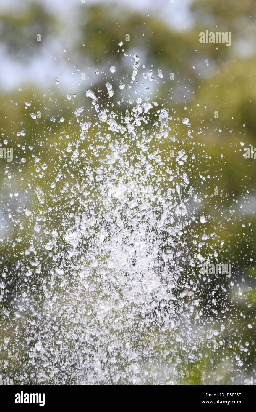 Water droplets with bubbles and Water Spread Stock Photo - Alamy