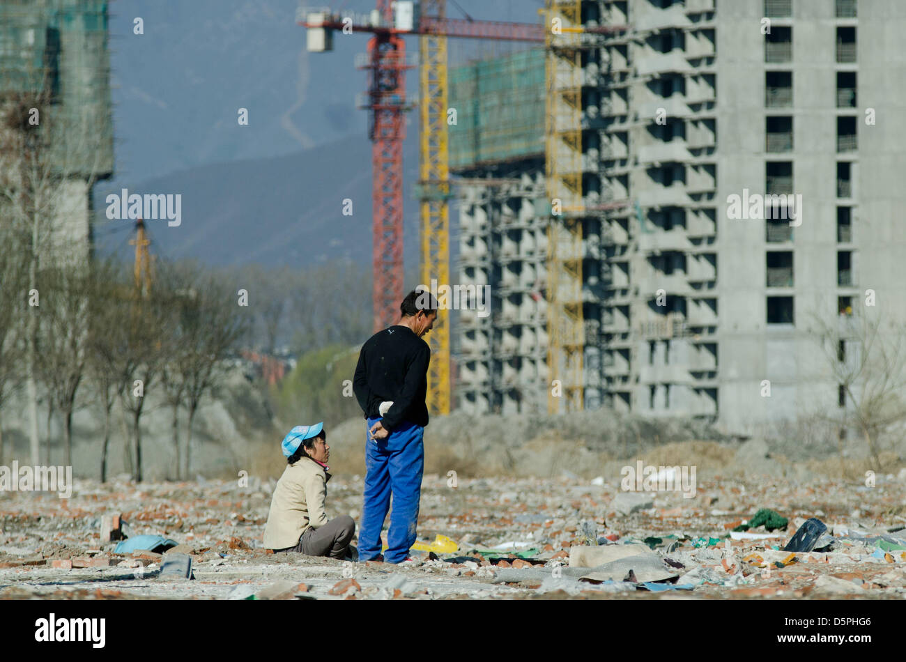 Homeless man beijing china hi-res stock photography and images - Alamy