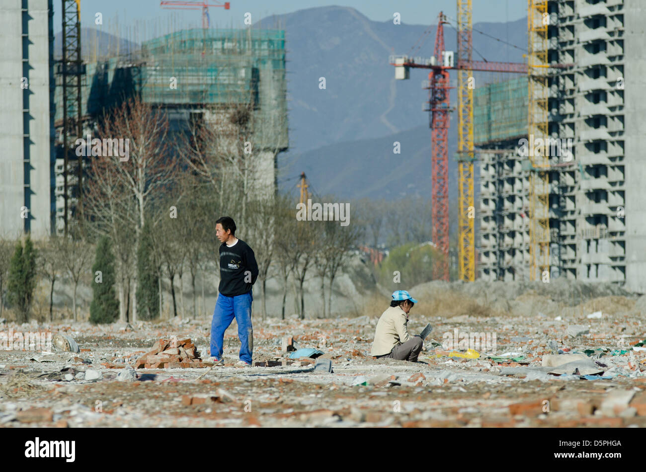 Homeless man beijing china hi-res stock photography and images - Alamy