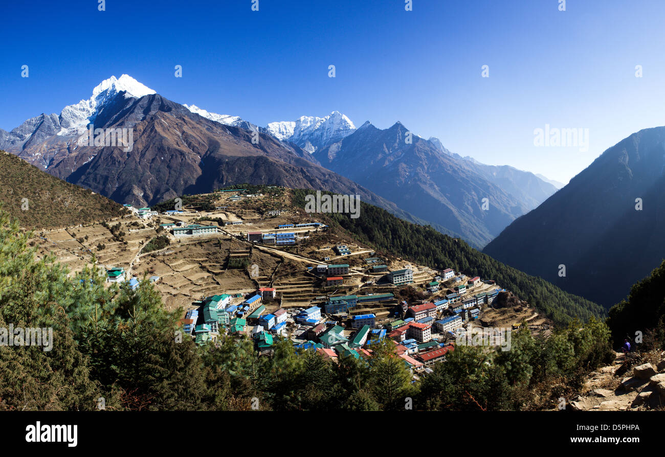 Namche Bazaar, Nepal Stock Photo - Alamy