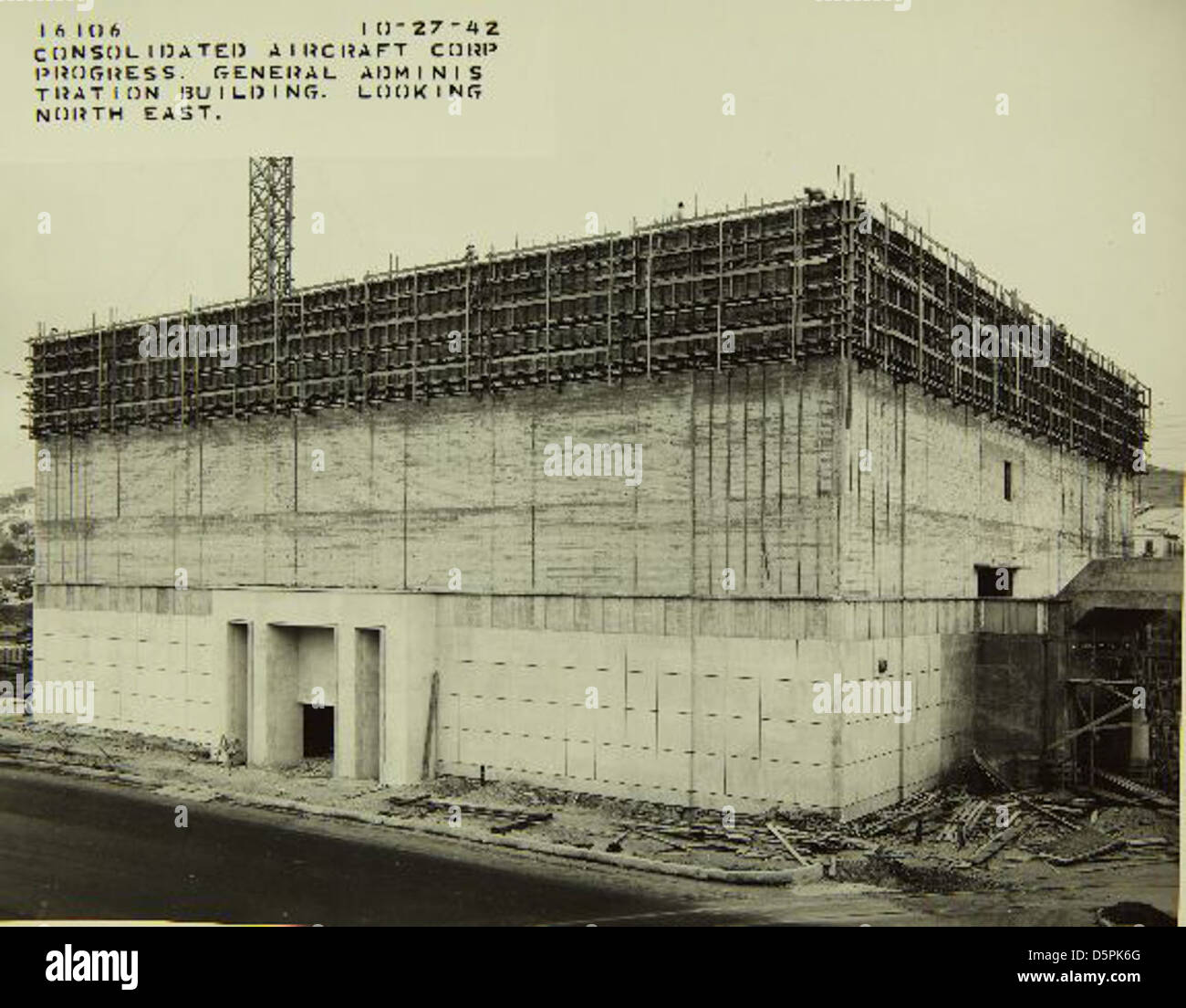 The administration building of the Consolidated/Convair Aircraft ...