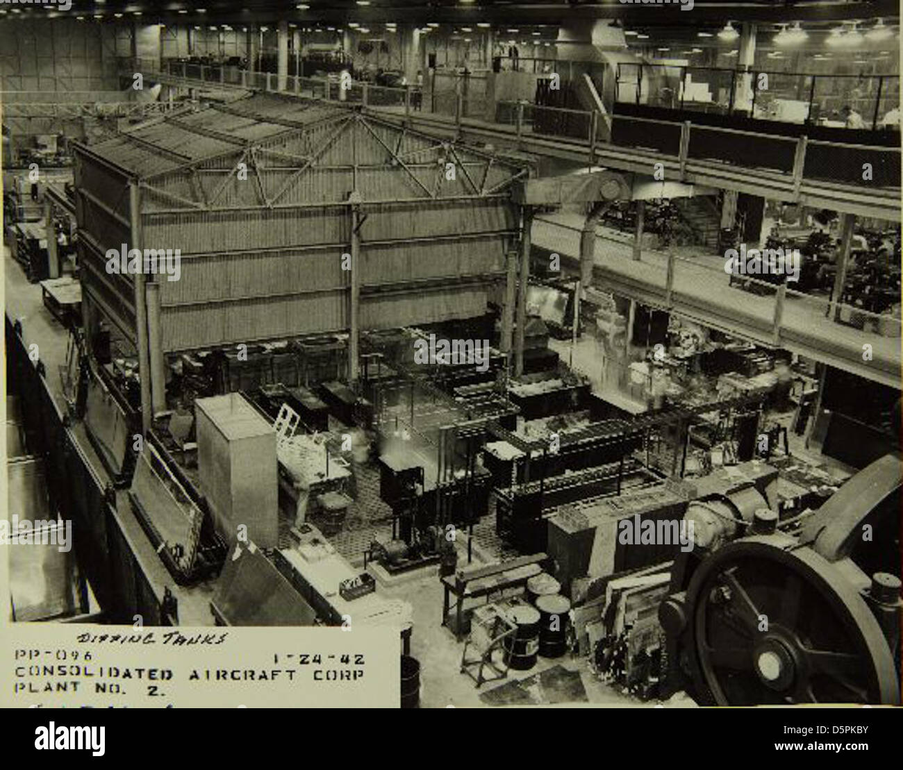 Plant #2 at the Consolidated/Convair Aircraft Factory in San Diego was ...
