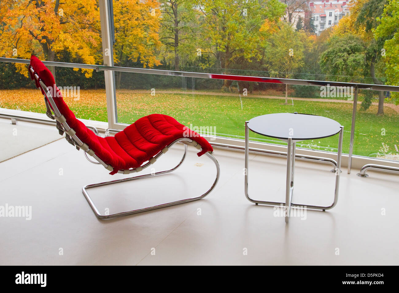 Tugendhat chair hi-res stock photography and images - Alamy