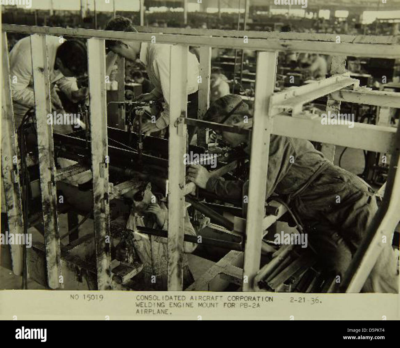 This image captures the interior of the Consolidated/Convair Aircraft ...