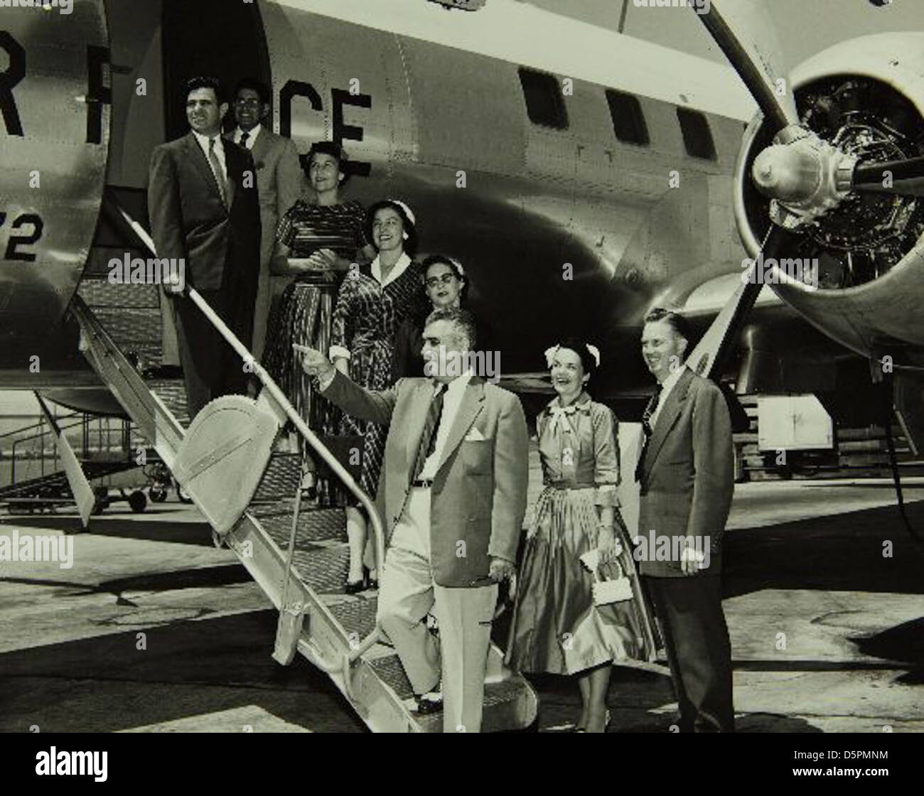 Mexican visitors toured the Consolidated/Convair Aircraft Factory in ...