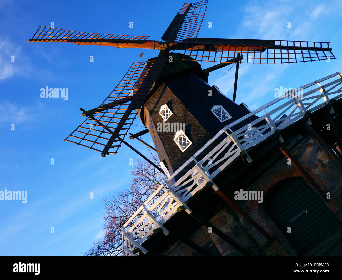 Windmill in Castle Park, Malmo, Sweden Stock Photo - Alamy