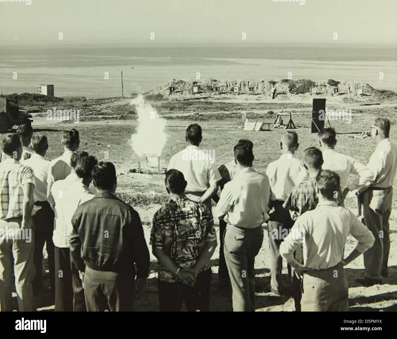 This photo captures the moment of a controlled explosion during ...