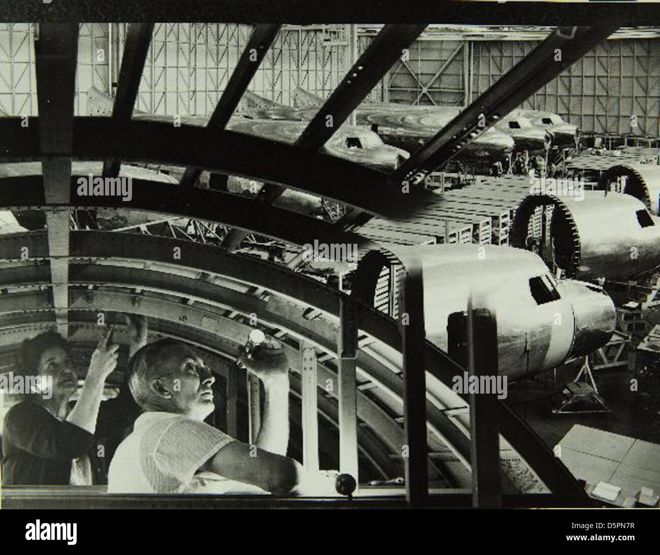 The Consolidated/Convair Aircraft Co. factory in San Diego produced ...