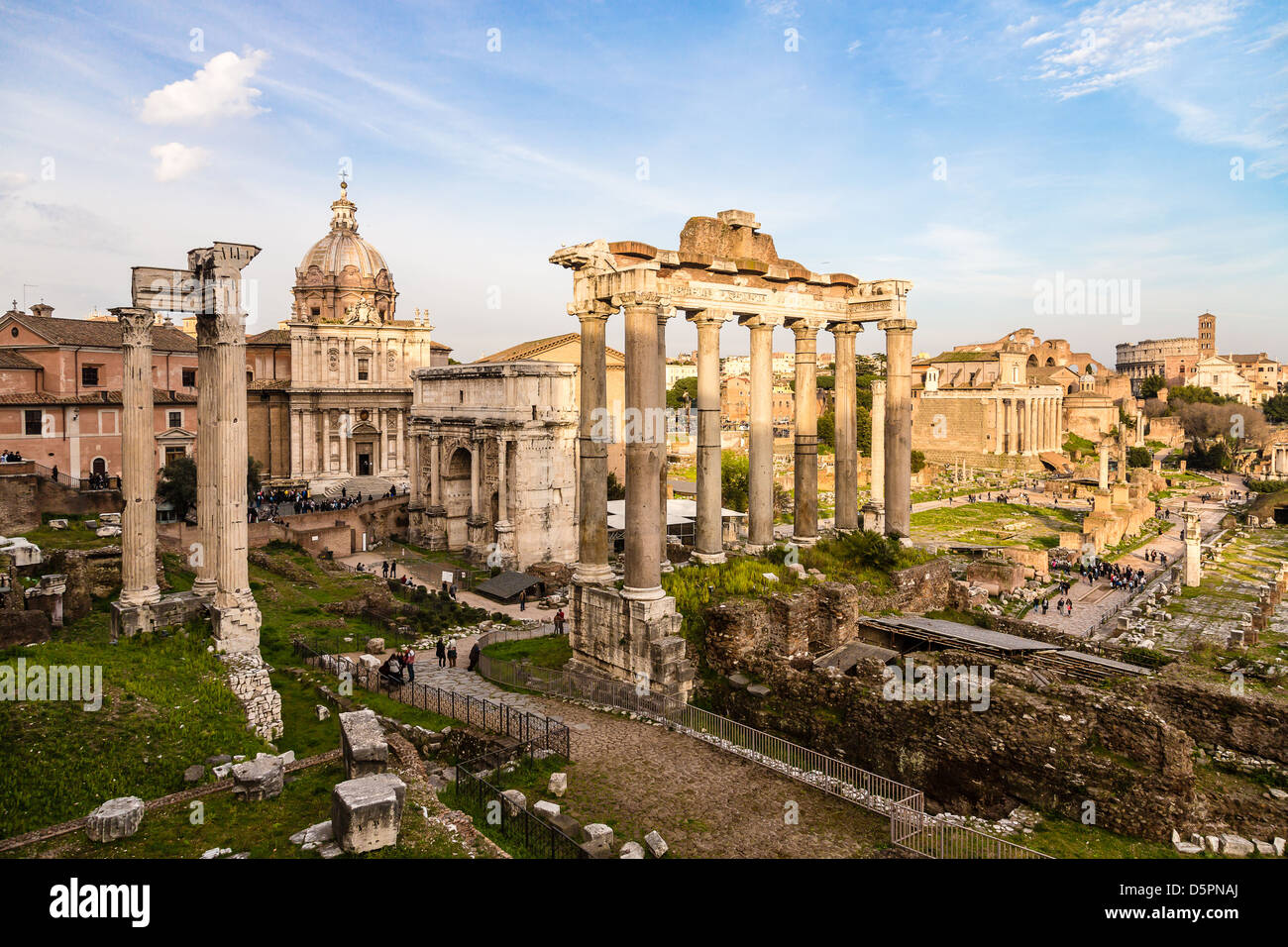 Roman Forum in Rome, Italy Stock Photo - Alamy