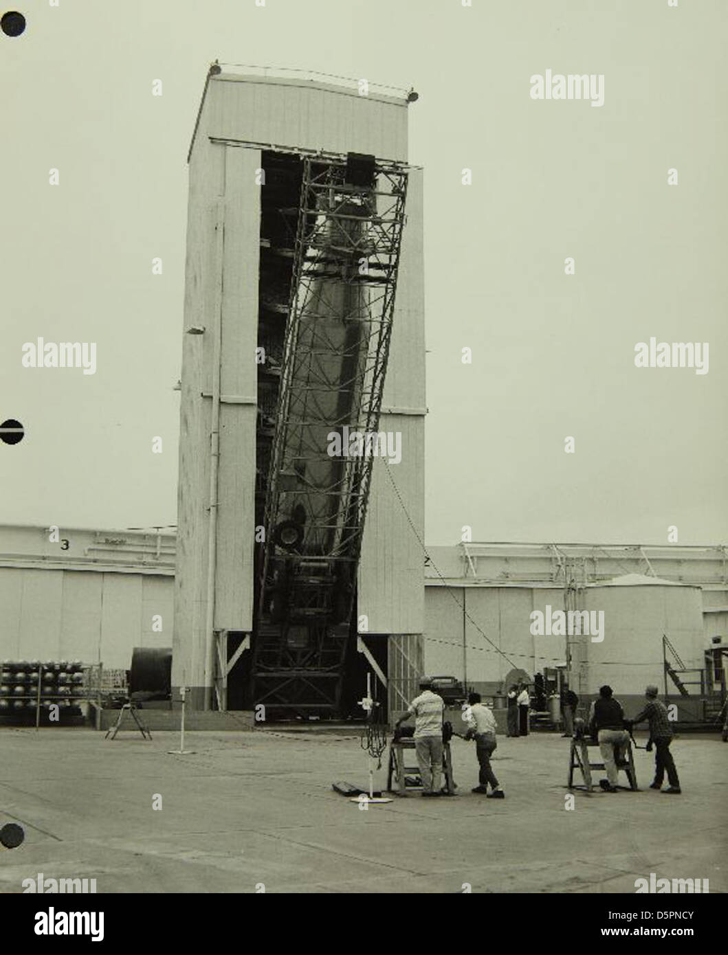 This image captures the assembly process of the Atlas Lifting Body at ...