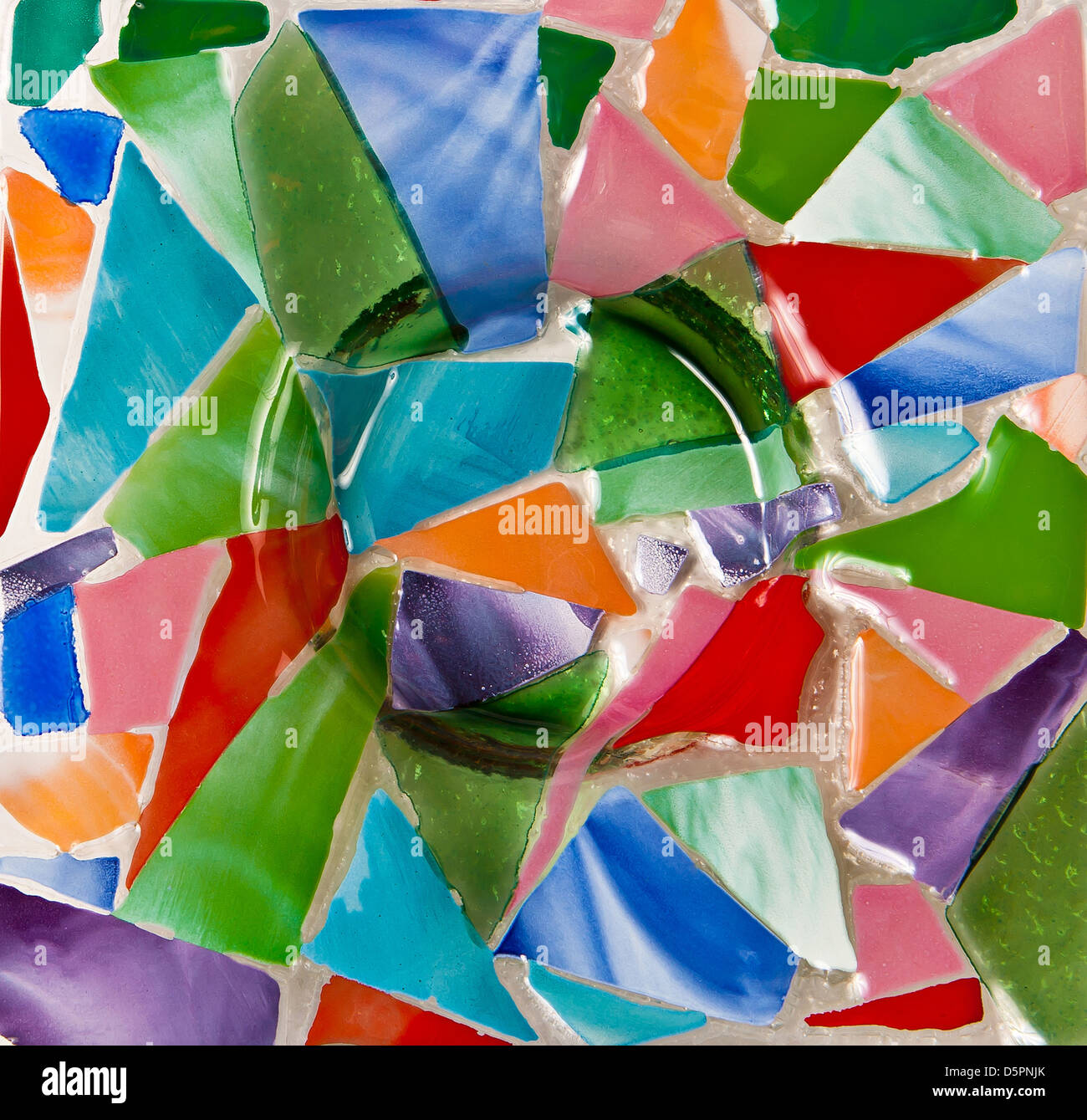 Fragment of glass mosaic pano Stock Photo - Alamy