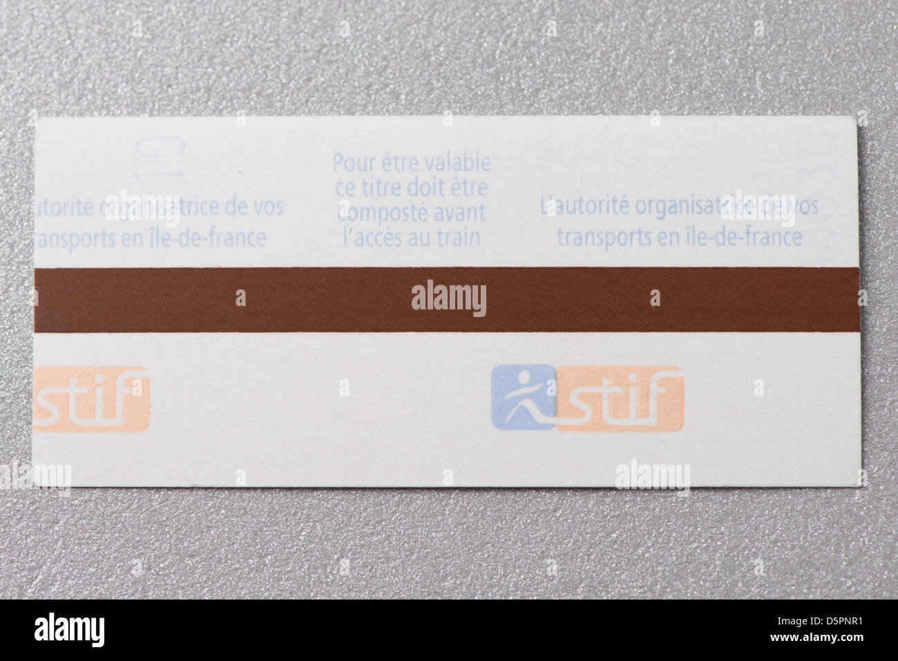 Paris subway tickets Stock Photo - Alamy