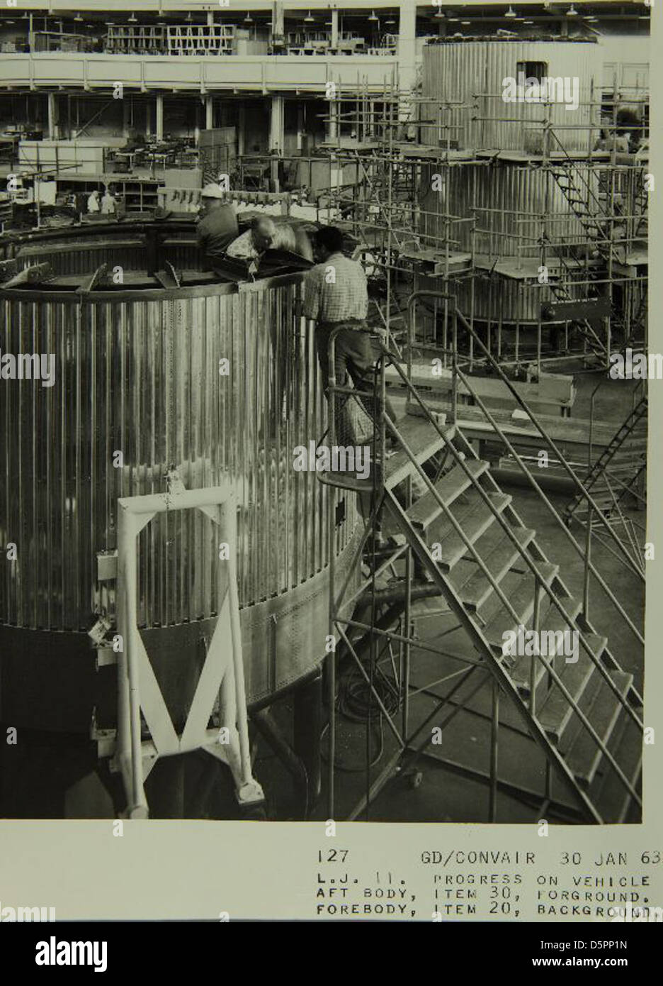 The Atlas Lifting Body, part of NASA's space program, is seen here in ...