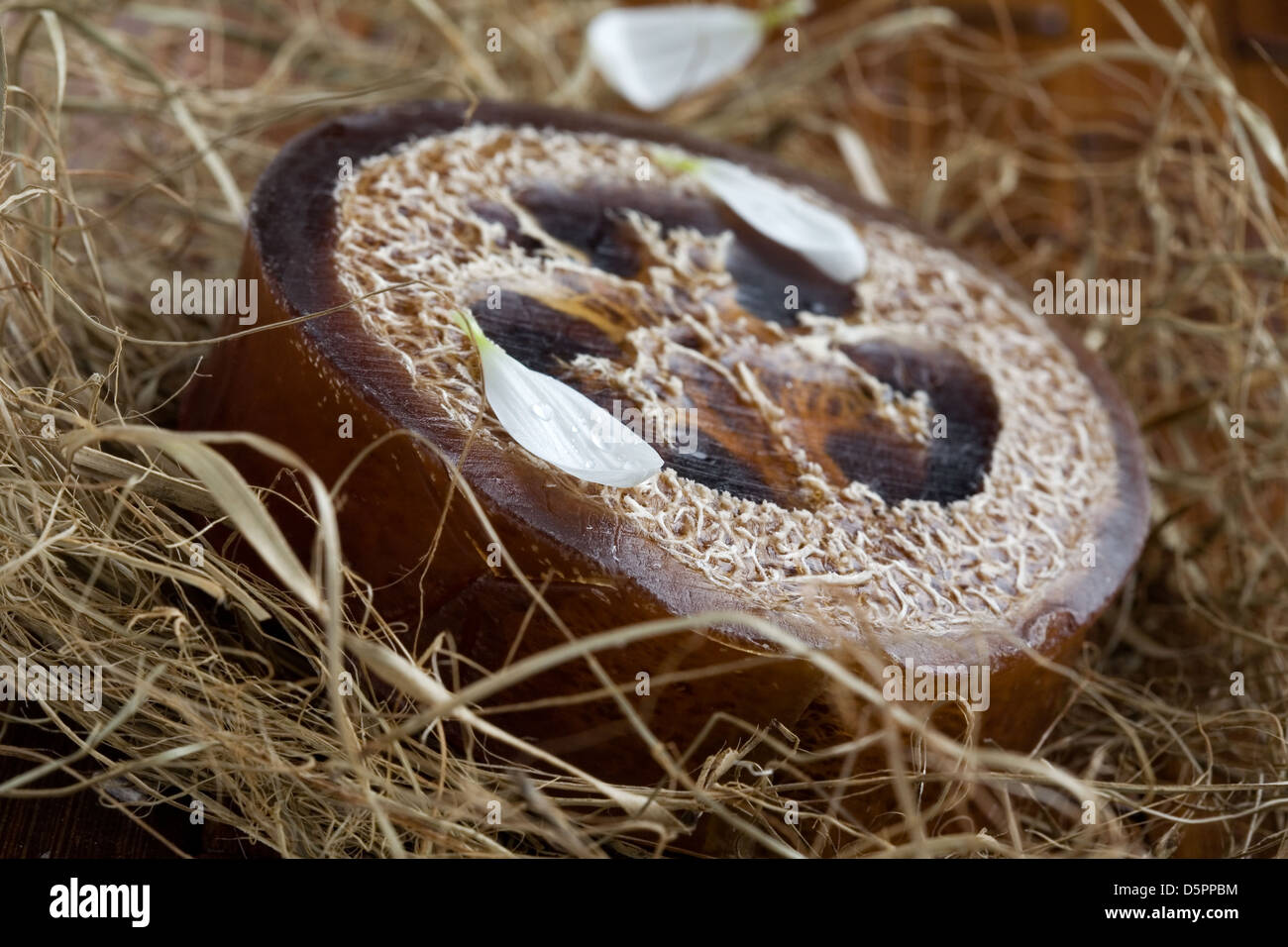 Loofah soap hi-res stock photography and images - Alamy