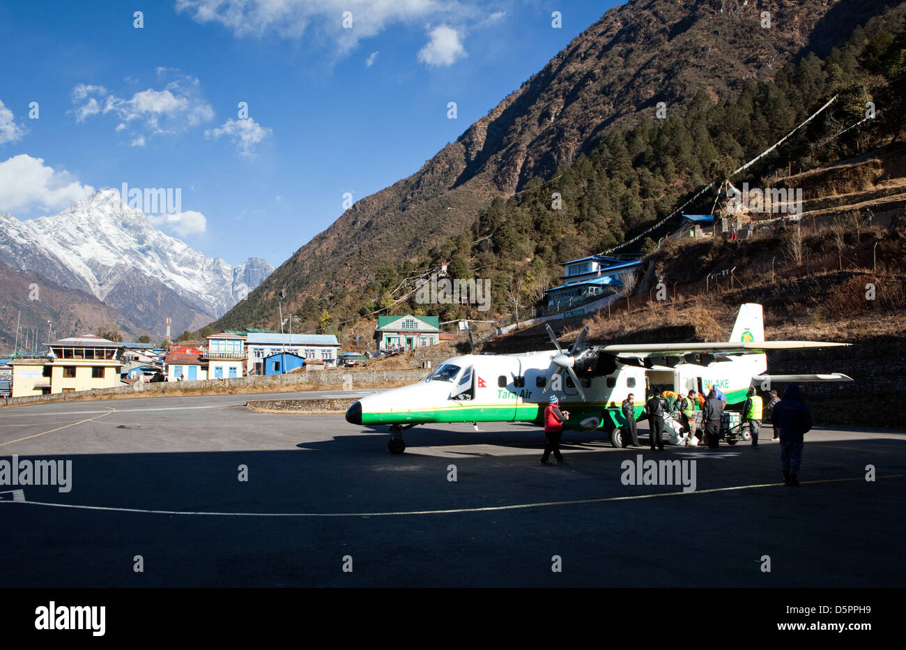 Lukla airport, Nepal Stock Photo - Alamy