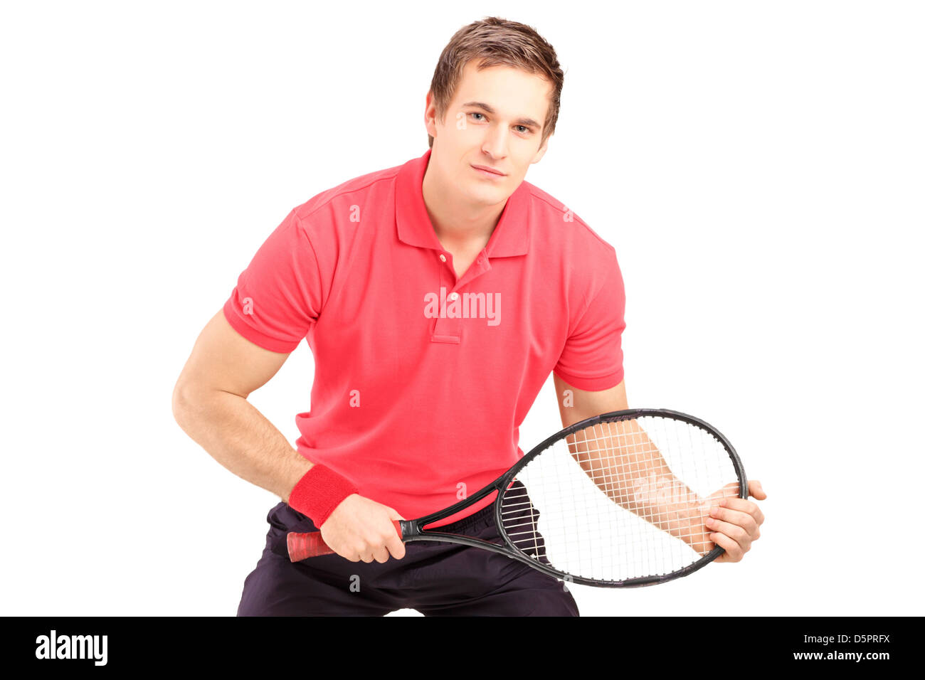 White male tennis player hi-res stock photography and images - Alamy