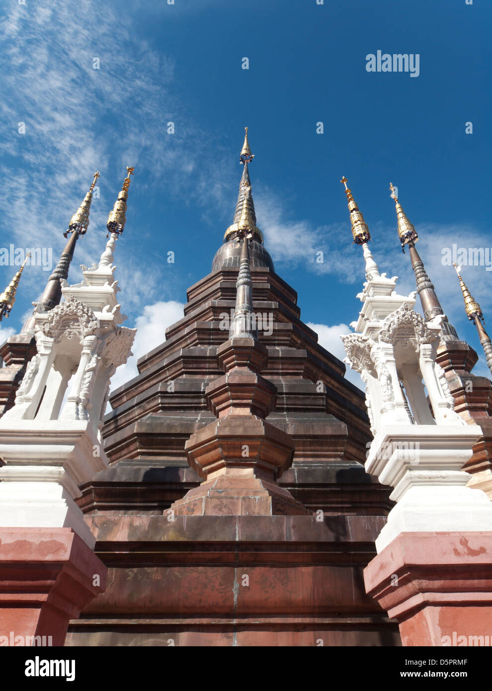 Wat Phan Tao temple Chiang Mai Stock Photo - Alamy