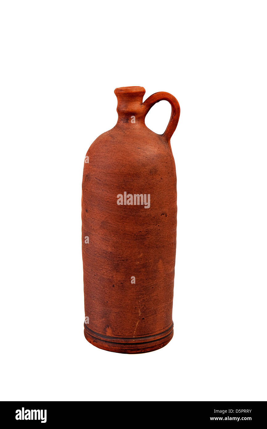 Ancient jug made from clay Stock Photo - Alamy