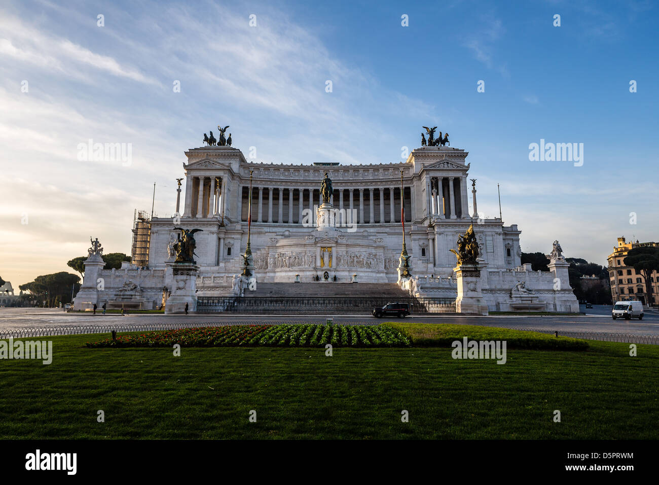 Altar of the Fatherland in Rome, Italy - National monument to Vittorio ...