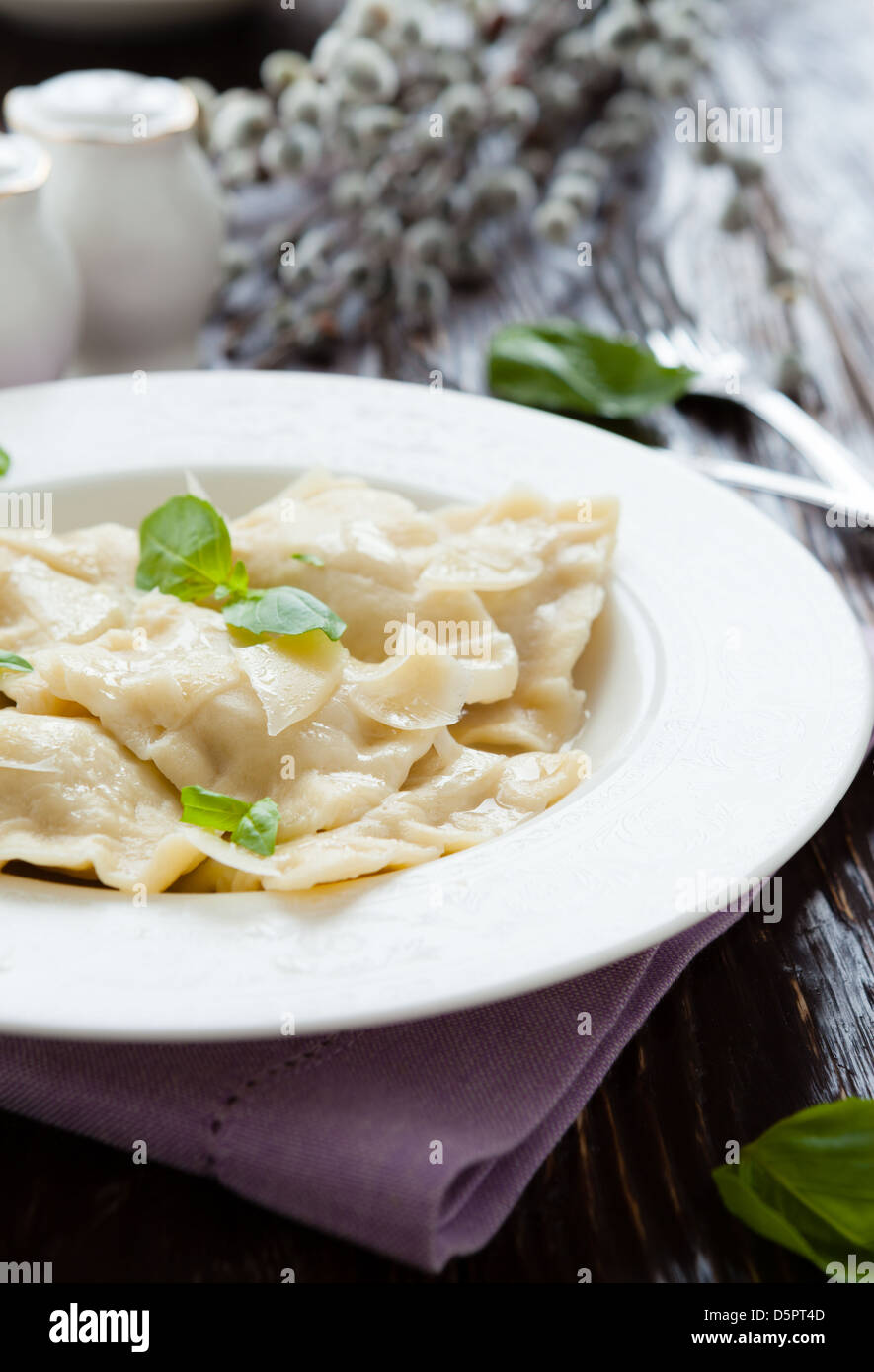 Square ravioli hi-res stock photography and images - Alamy