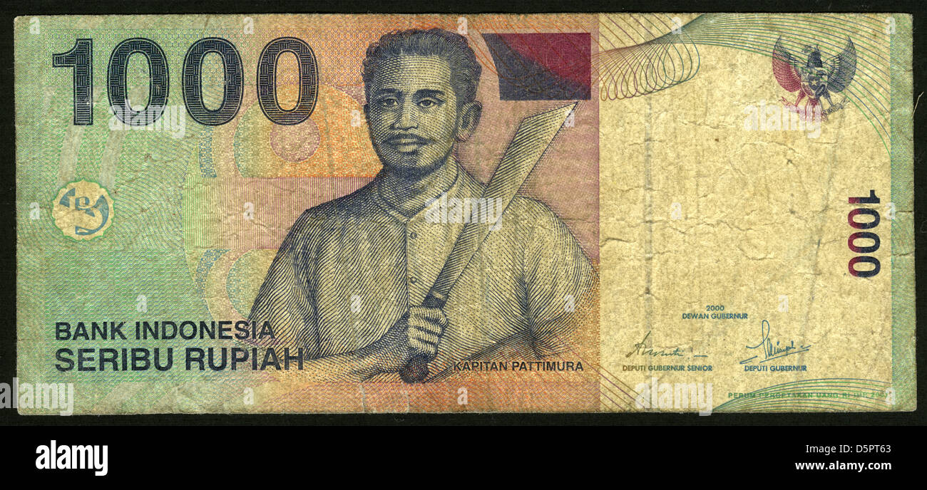 1000 rupiah hi-res stock photography and images - Alamy