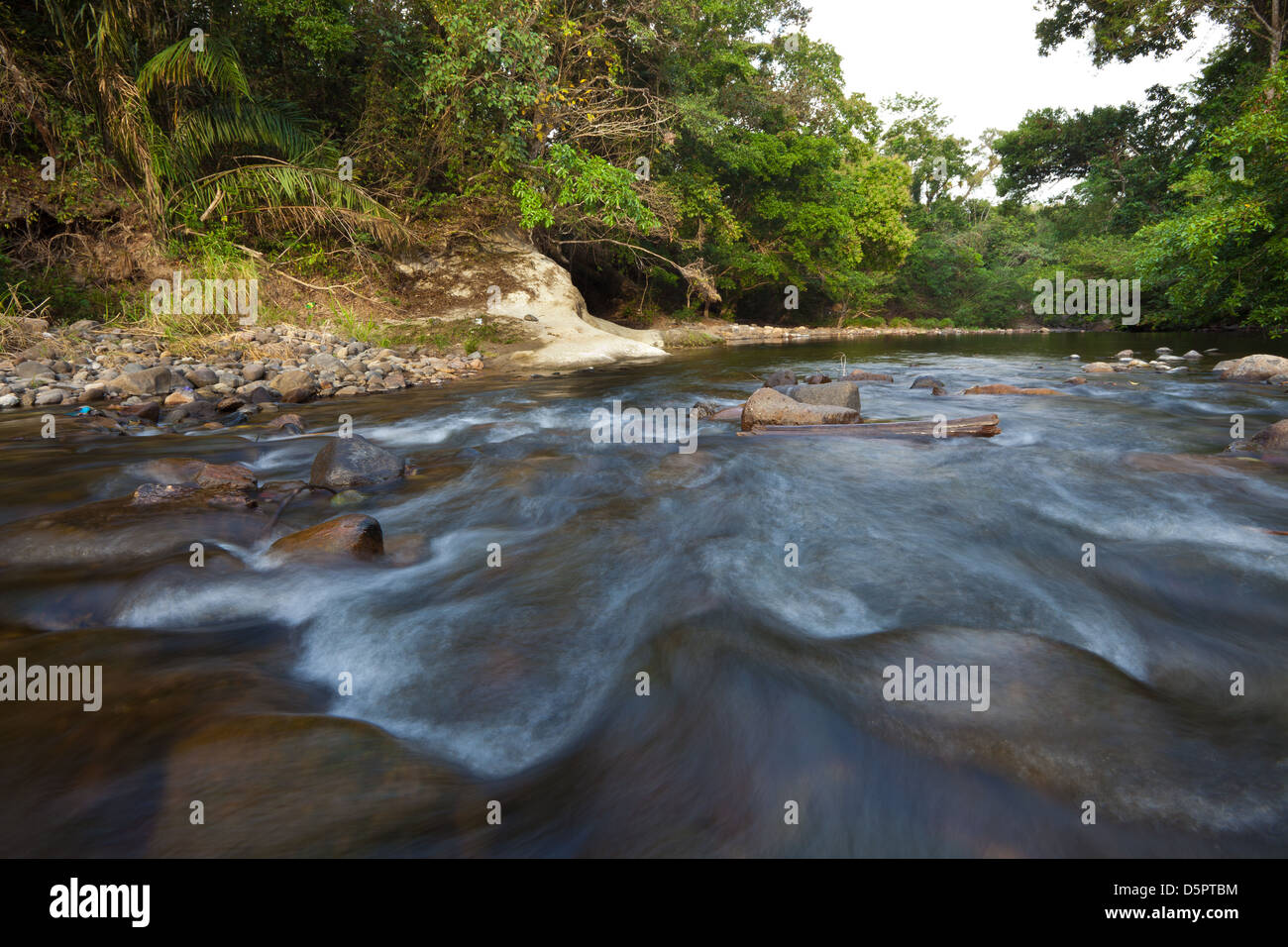 Rio Zarati in Cocle province, Republic of Panama Stock Photo - Alamy
